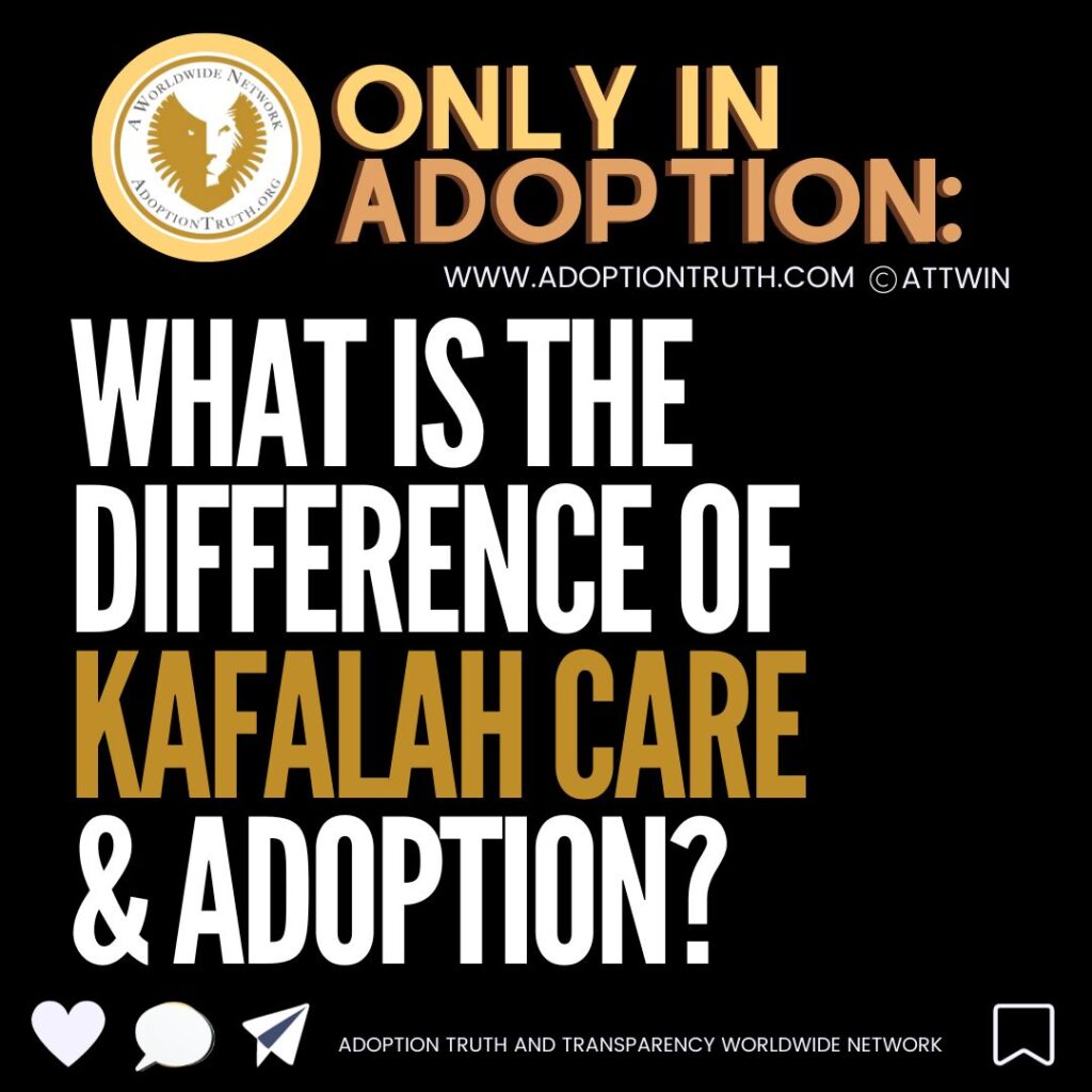 The 8 Differences of Kafalah Care vs. Western Adoption | Adoption Truth ...