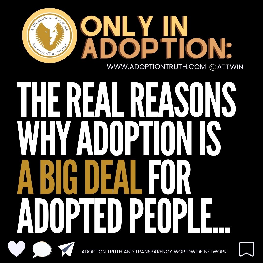Four Top Reasons Why Adult Adopted People No Longer Approve of Adoption ...